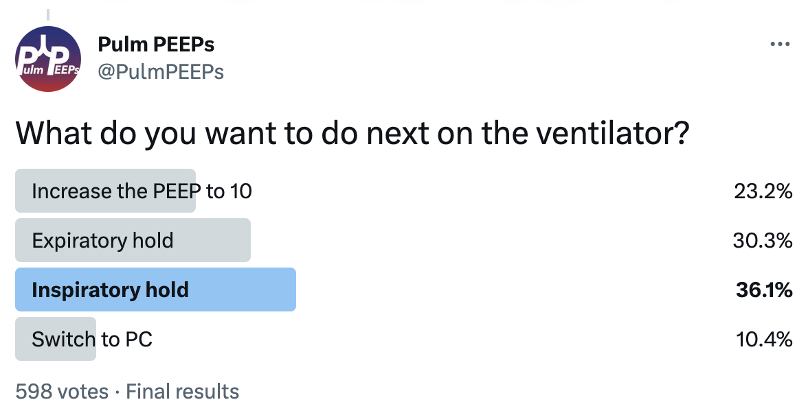 Mechanical ventilation | PulmPEEPs