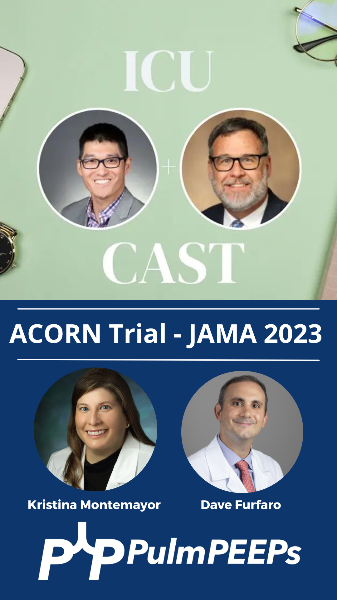 61. PulmPEEPs and ICU Ed and Todd-Cast: ACORN Trial | PulmPEEPs
