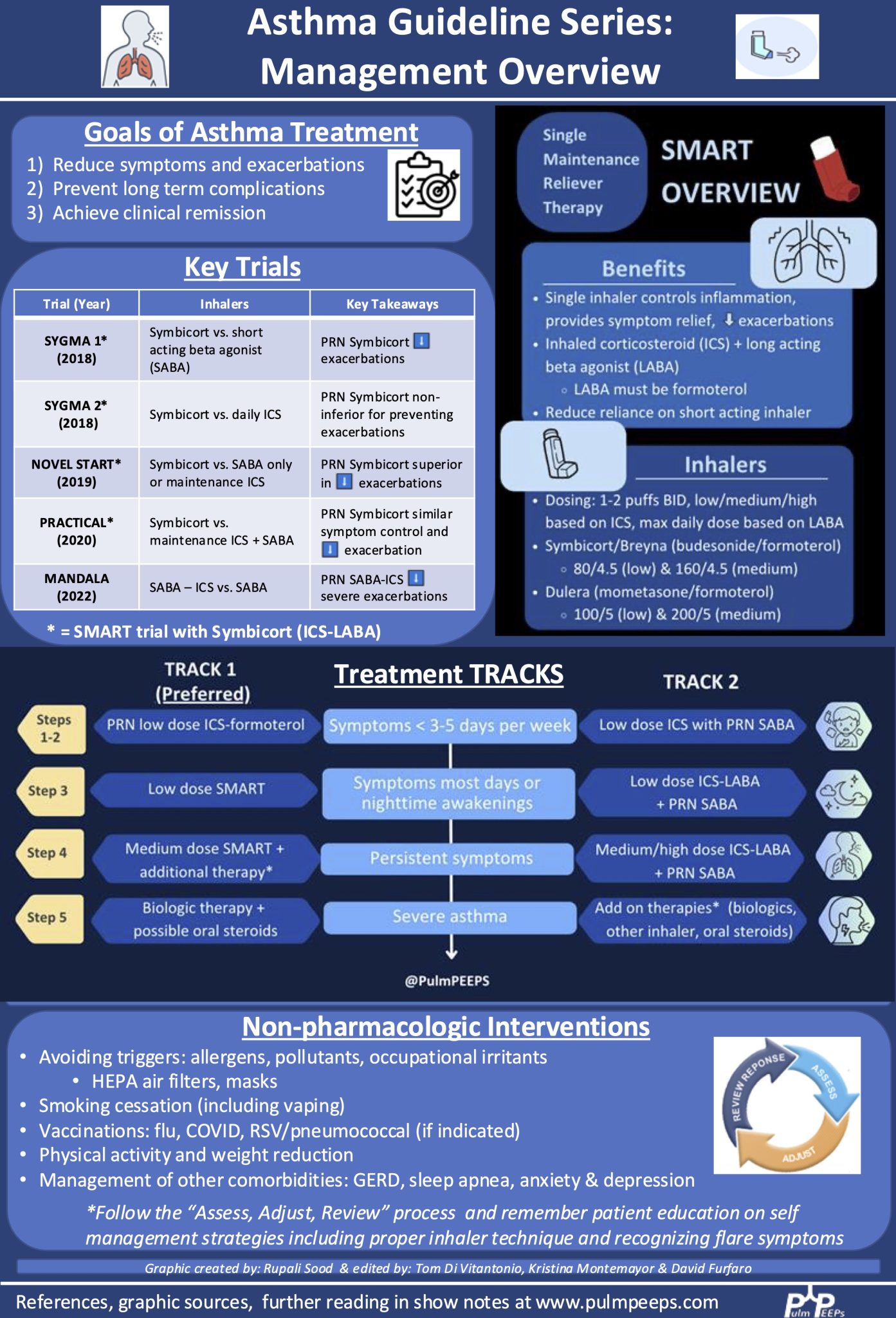 96. Guidelines Series: GINA Guidelines – Asthma Treatment and ...